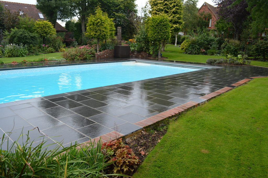 Fullerton Grey pool coping and paving surround 004 - Cranbourne Stone