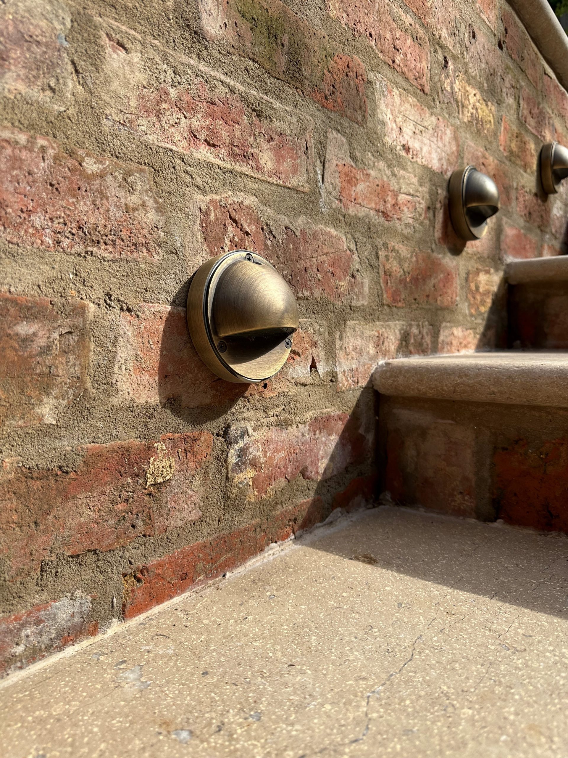 Fossil Pearl Tumbled Grip Limestone Step Treads - Cranbourne Stone